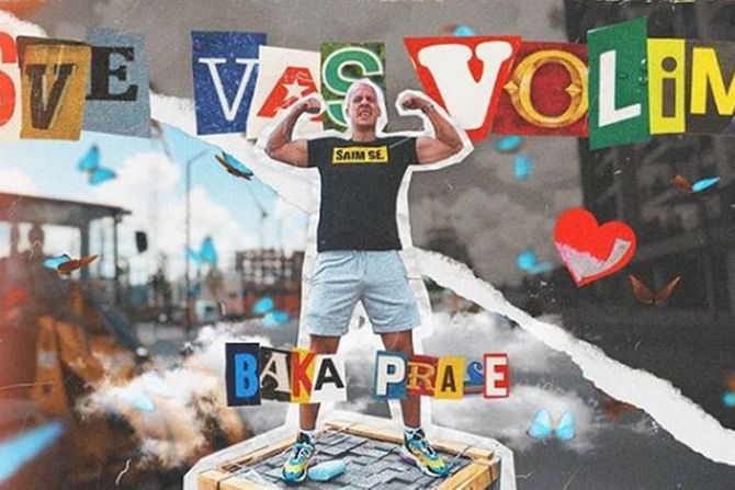 Samo me hejtuj dok ja zarađujem Nova pesma Bake Praseta na samom
