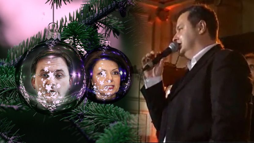 Evo gde će SRPSKI POLITIČARI čekati DEDA MRAZA i koga će PRVO POLJUBITI ...