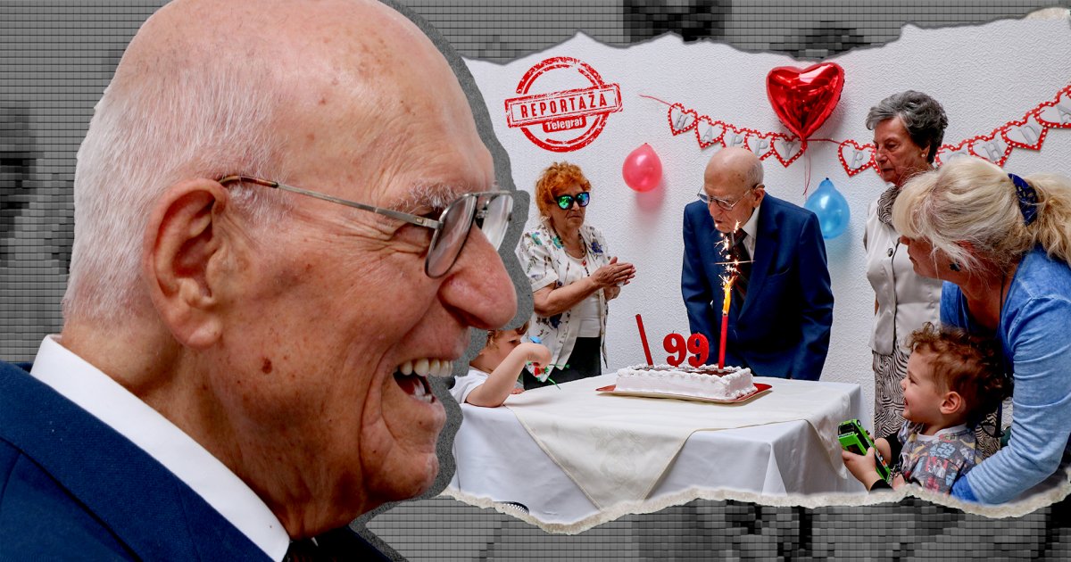 Deda Milan je proslavio 99. rođendan, zaljubljen je i uživa u žurkama ...