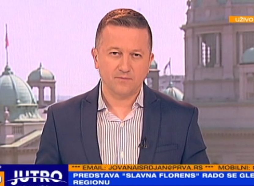 Srđan Predojević je došao jutros na TV Prva, ali mu nije dozvoljeno da ...