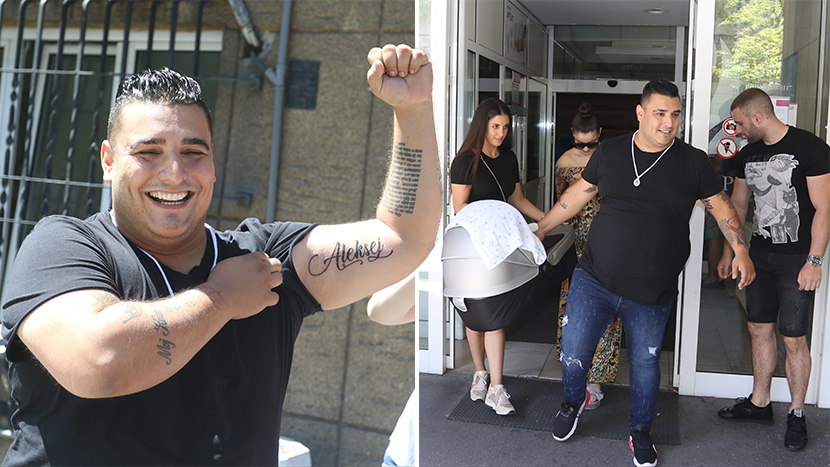 Darko izveo naslednika iz porodilišta: Danas svaki otac želi da dobije ...