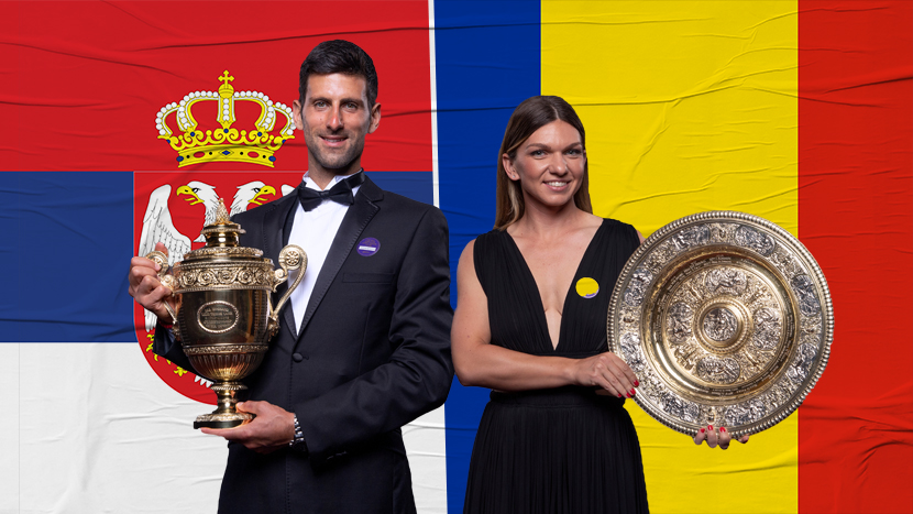 Vimbldon postao pravoslavni turnir: Novak i Simona oduševili sve ...