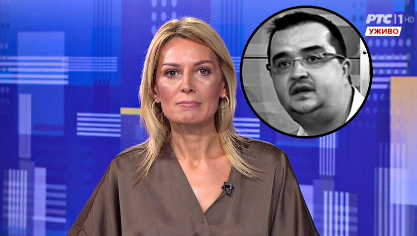 Voditeljka Beogradske hronike se drhtavim glasom i uplakanih očiju ...