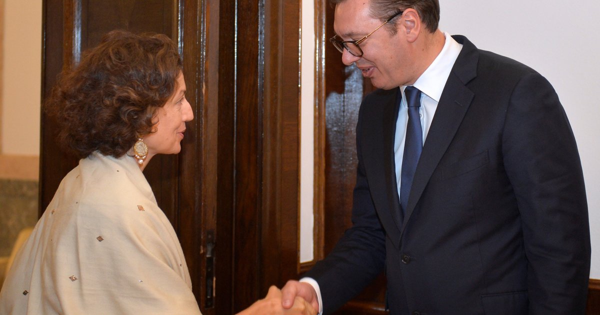 "Srbija ceni aktivnosti UNESKO na KiM, jer je to nasleđe celog sveta ...