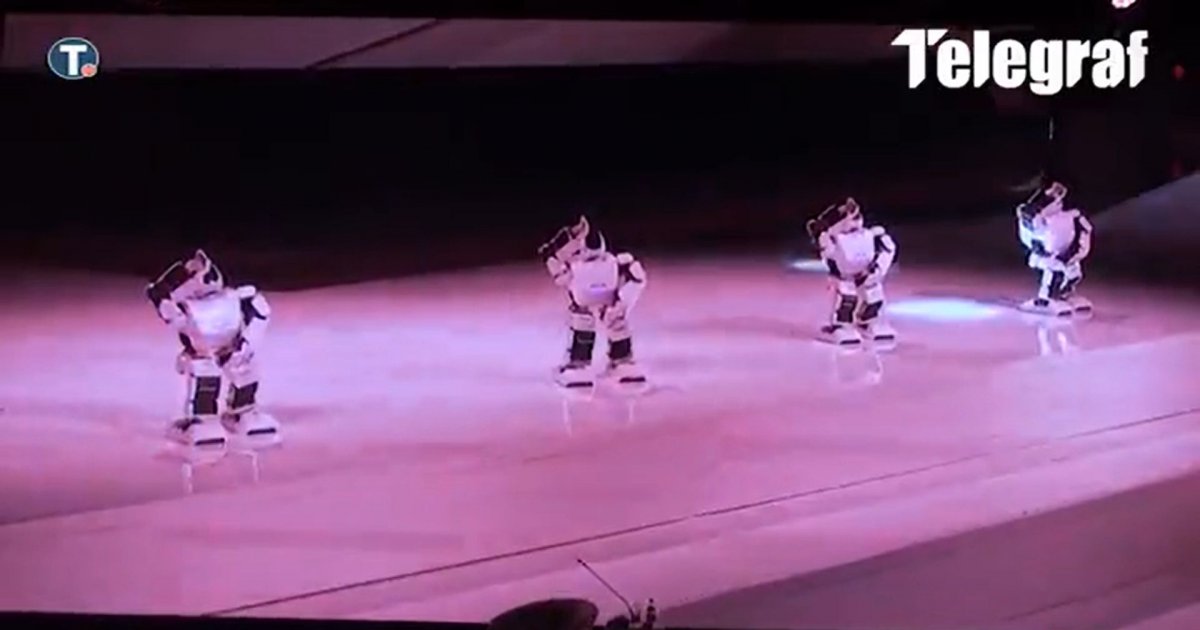 This is how robots danced Serbian folk dance at the Belgrade Fair ...