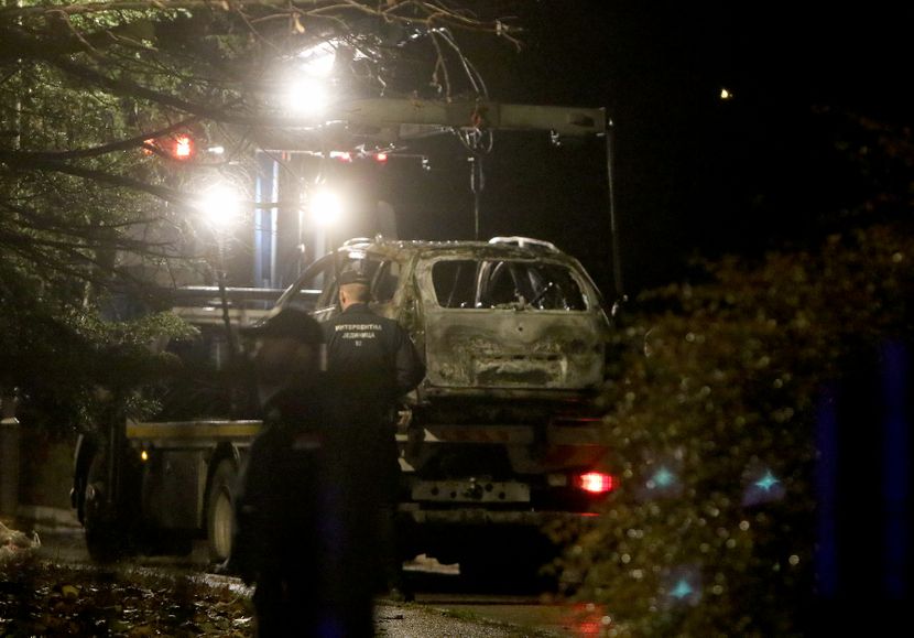 The sniper rifle used to shoot businessman Davidovic was in it: Only a ...