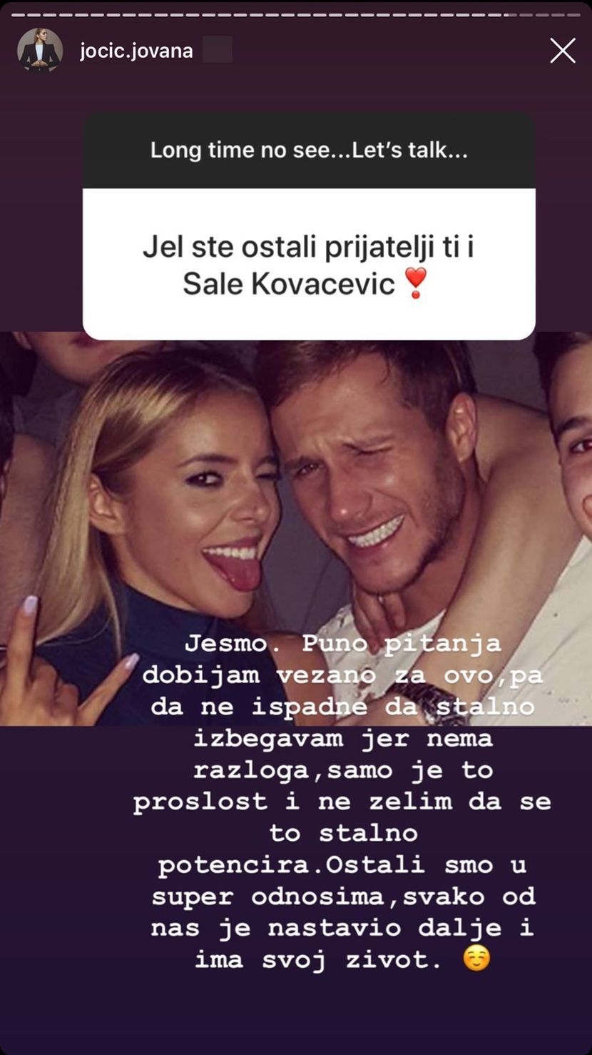 Bivša devojka Saše Kovačevića otkrila u kakvom je zaista odnosu sa ...