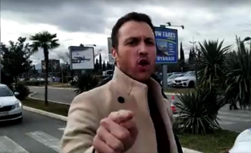 Predsednik Prave Crne Gore Marko Milačić uhapšen po dolasku u Podgoricu ...