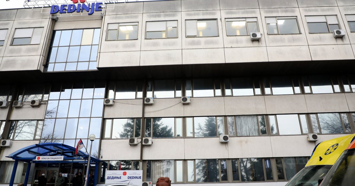 Na Institut "Dedinje" za 6 sati stiglo četiri pacijenta sa rascepljenom ...