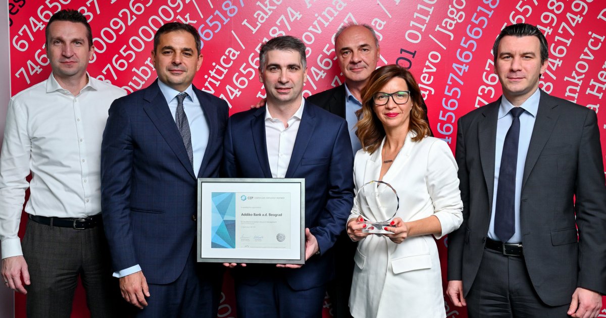 Addiko Bank Beograd jedina banka u Srbiji sa statusom „Poslodavca ...