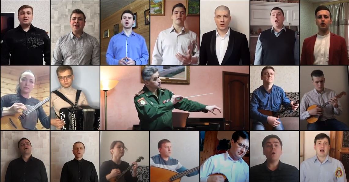 Ruska podrška Srbiji: Čuveni ansambl "Aleksandrov" izveo pesmu "Tamo ...