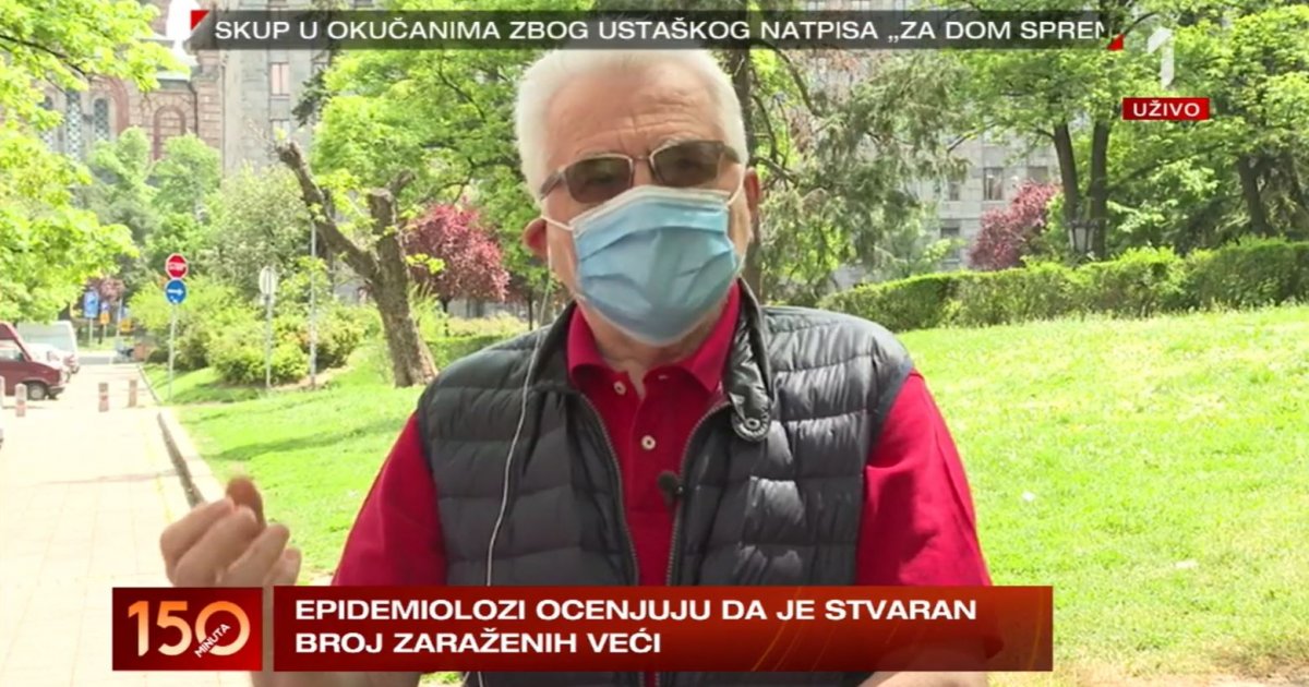 Dr Radovanović: U Srbiji ima 20 puta više obolelih od korone nego što ...