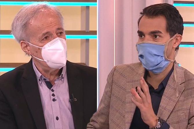 Voditelj rekao članu Kriznog štaba da sve njegove kolege nose maske ...