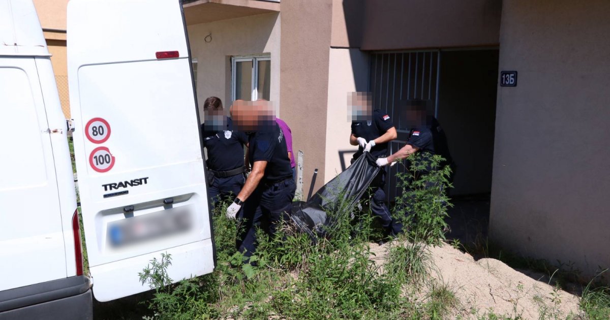 Snimak i slike sa lica mesta: Telo muškarca (49) pronađeno u stanu u ...