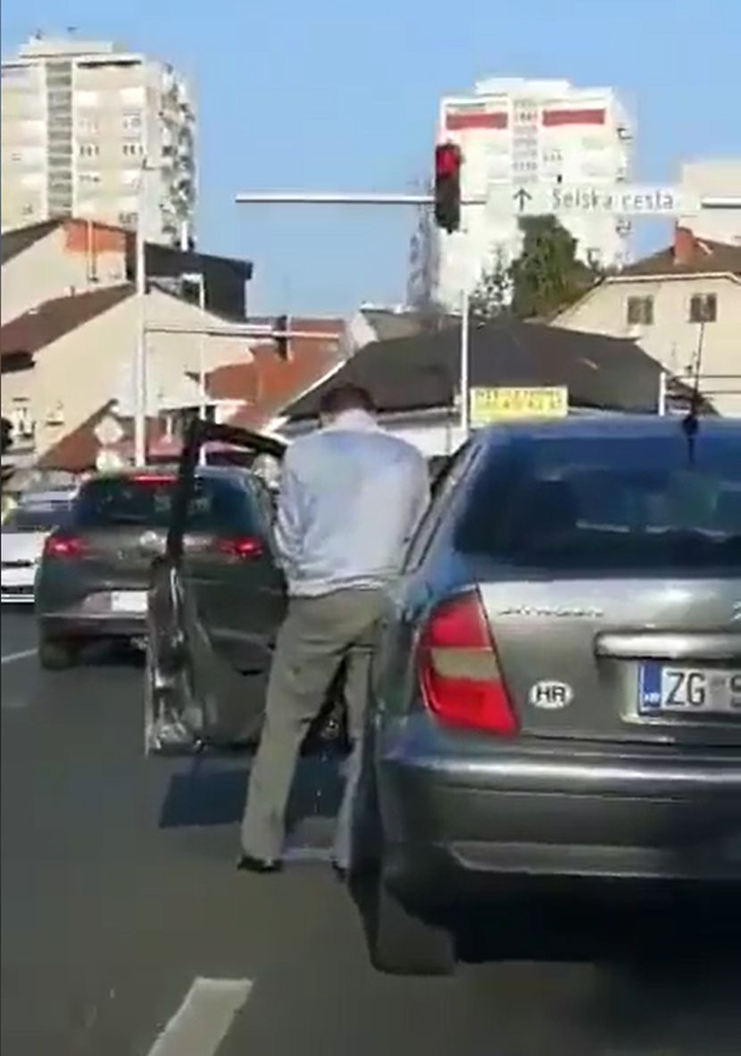 "Nužda zakon menja": Zaustavio auto usred Zagreba, pa izašao da se ...