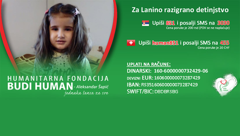 Lani (5) je butna kost pucala 4 puta zbog slabe gustine: Za normalan ...