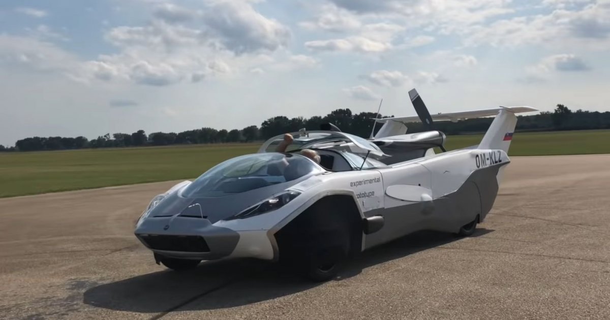 Potrebno je samo 3 minuta da ovaj neobični automobil postane potpuno ...