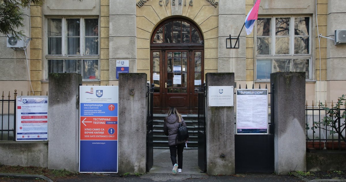 Novo radno vreme punkta za vakcinaciju u Institutu "Batut" - Telegraf.rs