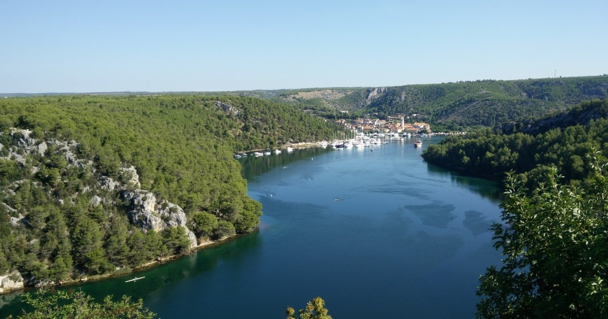 Dug je njen put do mora: U najlepšem delu toka reke Krke nalazi se i ...