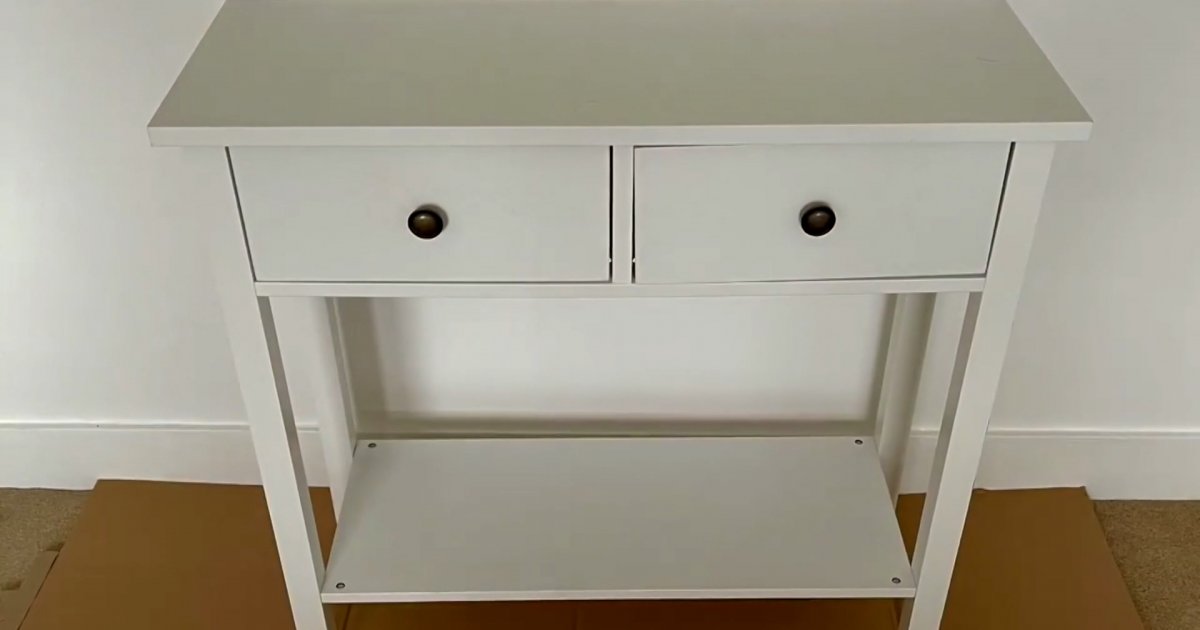 Uradi sam: Od obične bele komode u tri poteza napravio elegantan komad ...