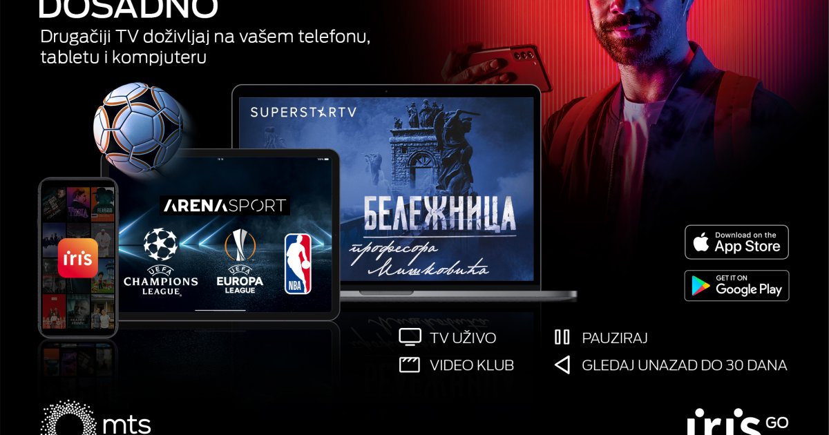 Najbolji TV program uvek na dohvat ruke - Telegraf.rs