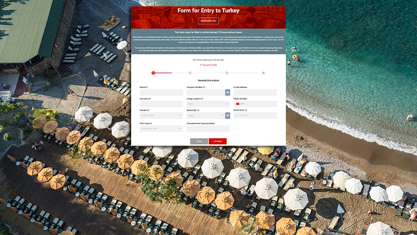 This form is required for travel to Turkey regardless of vaccination ...