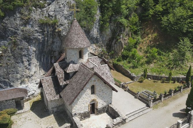 Disastrous road leads to Kumanica monastery: It's easier to reach from ...