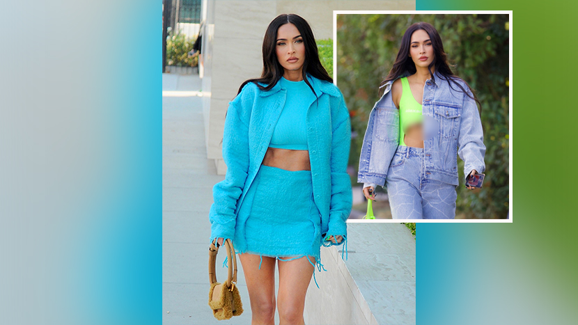 Megan Foks "grmi" u šetnji: Zbog neobičnog izreza na grudima pokazala ...