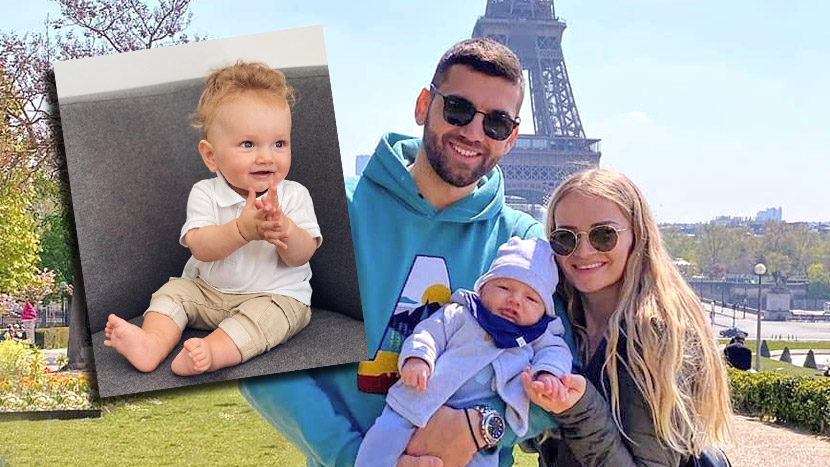 Plave lokne malenog Viktora osvajaju srce na prvi pogled: Ukrao je svu ...