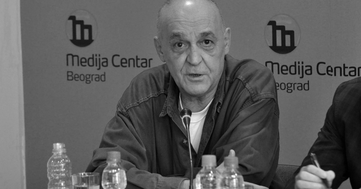 Preminuo novinar Miloš Vasić - Telegraf.rs