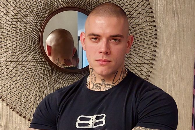 Upoznajte "četnika manekena": Nemanja smršao 40 kg, priznao nam da je ...