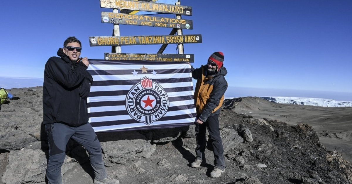 Legendarni srpski rukometaš digao zastavu Partizana na "krovu" Afrike ...