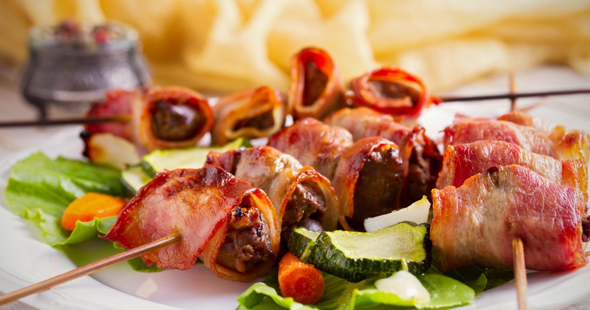 Pileća džigerica u slaninici recept - Ona.rs