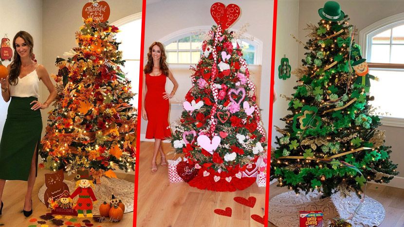 Nađi je jelka okićena tokom cele godine: "Ne pomeram je, samo menjam ...