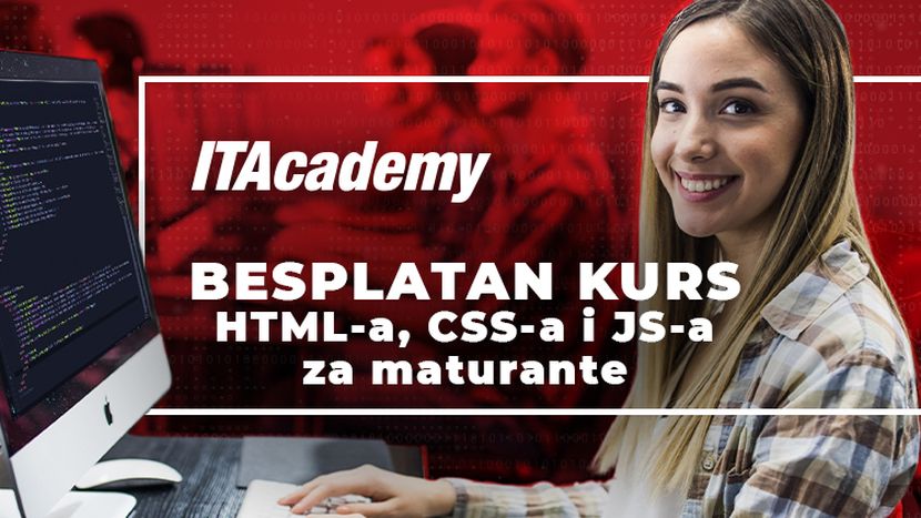 Samo na ITAcademy: BESPLATAN kurs HTML-a, CSS-a i JavaScripta za maturante - Telegraf.rs