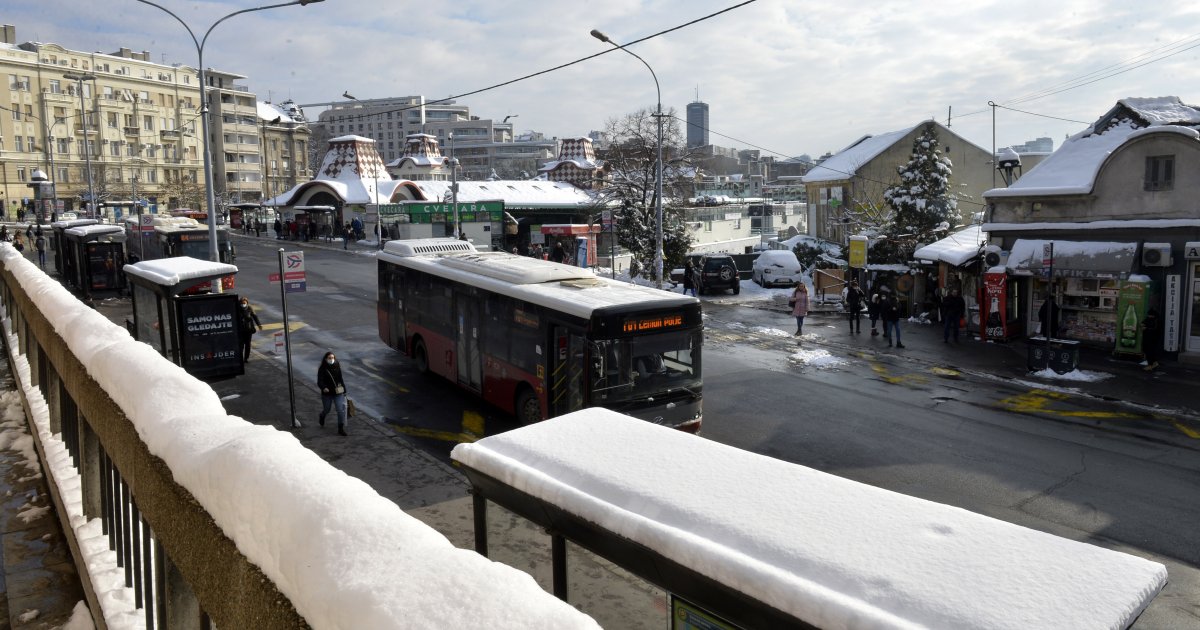 First snow is expected in Belgrade, Novi Sad and Kragujevac - Telegraf.rs