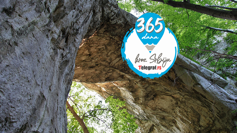 Natural stone arch Samar - the stone gate of the Homolje Mountains: A ...