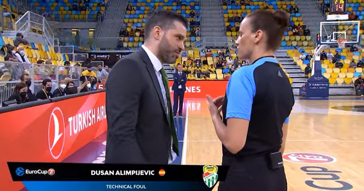 Alimpijević "poludeo" zbog Ane Panter: Trener Burse uputio teške reči ...