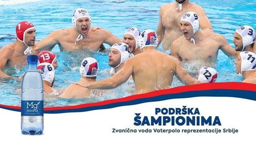 Mg Mivela zvanična voda vaterpolo reprezentacije Srbije - Telegraf.rs