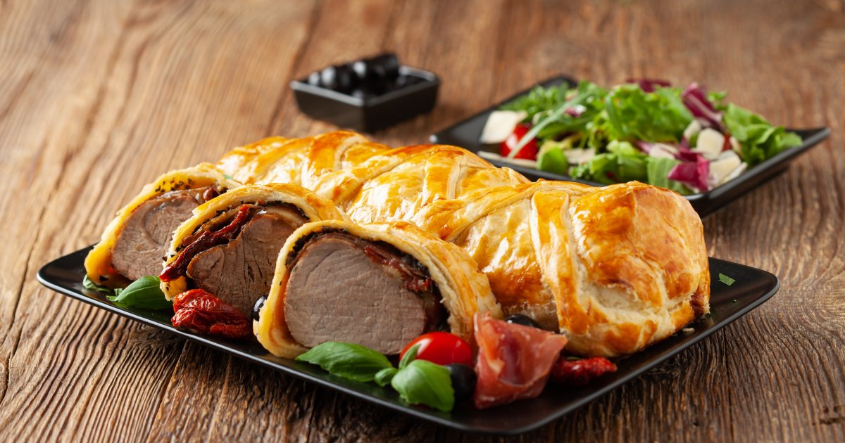 Recept za svinjski file u lisnatom testu - Ona.rs