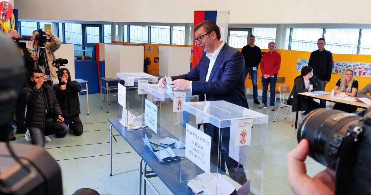 Glasao Aleksandar Vučić - Telegraf.rs Glasao Aleksandar Vučić - Telegraf.rs
