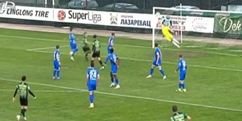 Pauk stradao u Lazarevcu: Gol kola, gol meseca u Superligi, raketa ...