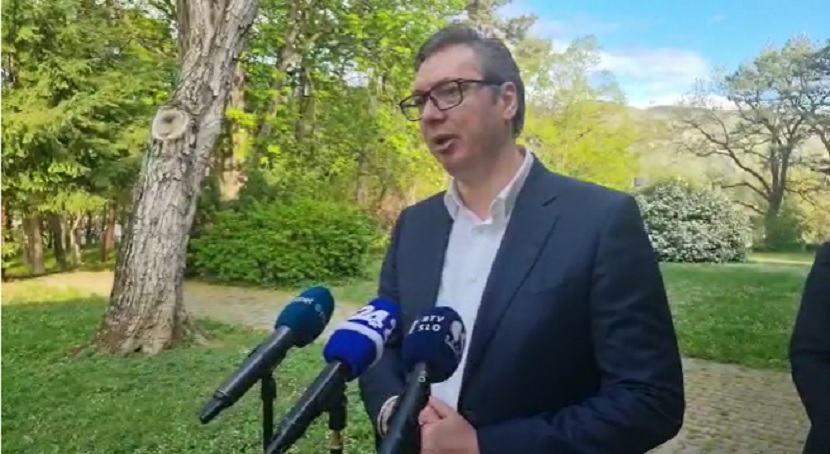 President Vucic from Slovenia: Dialogue is an urgent need, our ...