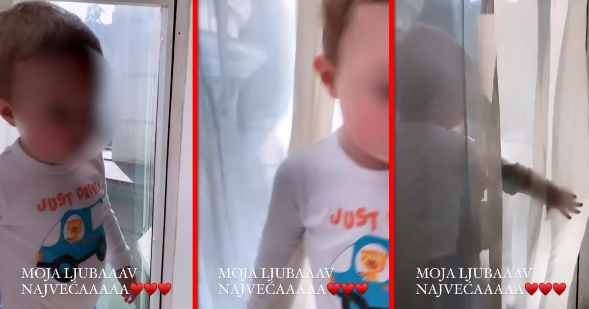 "Taso, volim te": Snimak Cecinog unuka raznežio sve, tetku Anastasiju ...