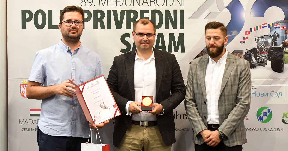 Prestižne nagrade na novosadskom Sajmu poljoprivrede, jednoj kompaniji ...