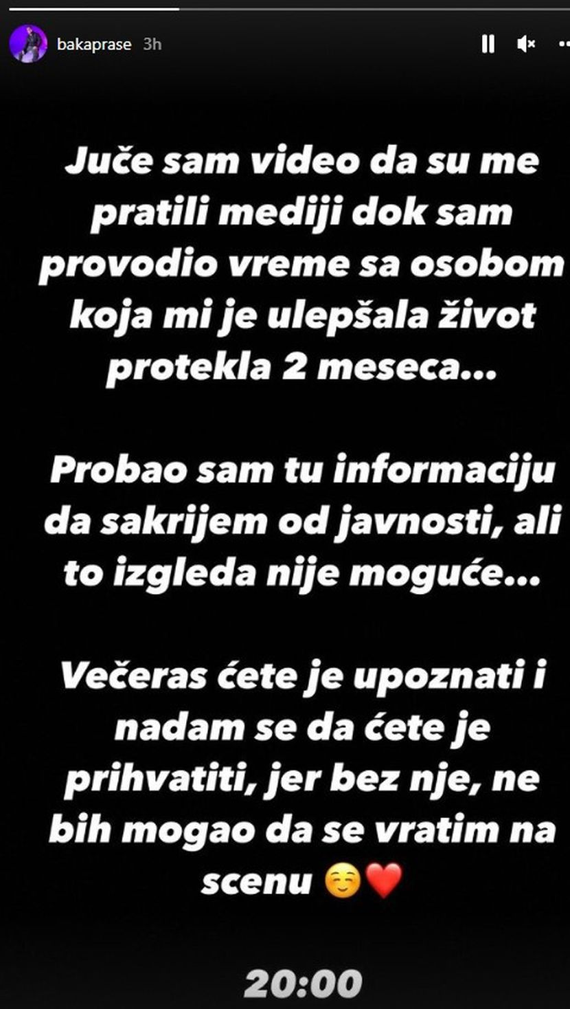 Baka Prase priznao da voli bivšu, pa šokirao priznanjem da ima novu ... Baka Prase priznao da voli bivšu, pa šokirao priznanjem da ima novu ...