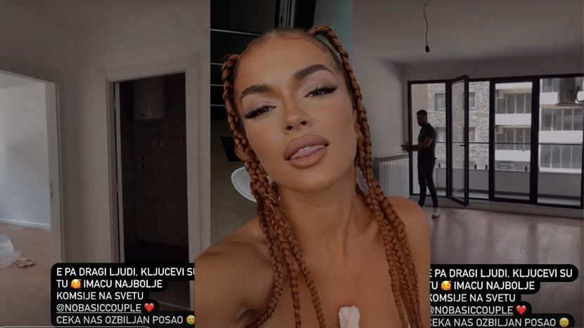 Teodora otvorila vrata novog stana: Priča se da je iskeširala 250.000 evra, međutim ona je sada ...