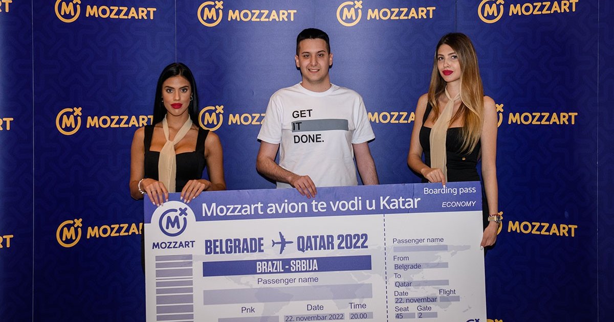 PUTOVANJE IZ SNOVA: Mozzart avion za Katar do pola pun, druga faza ...