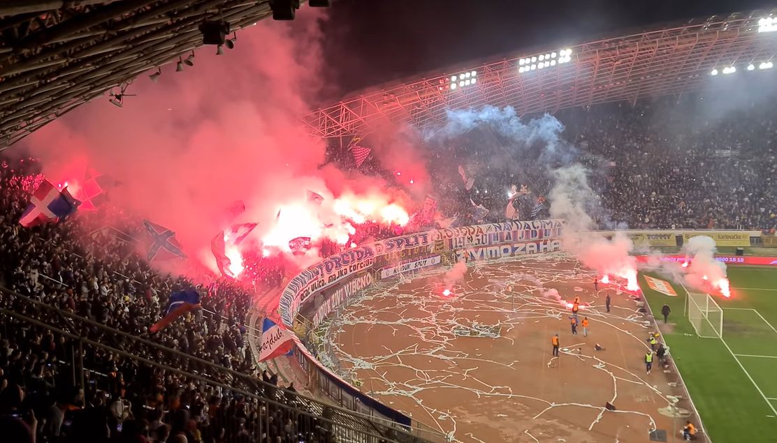 Torcida slavila Oluju i divljala na Poljudu: "Nek se budi dan, neka ...