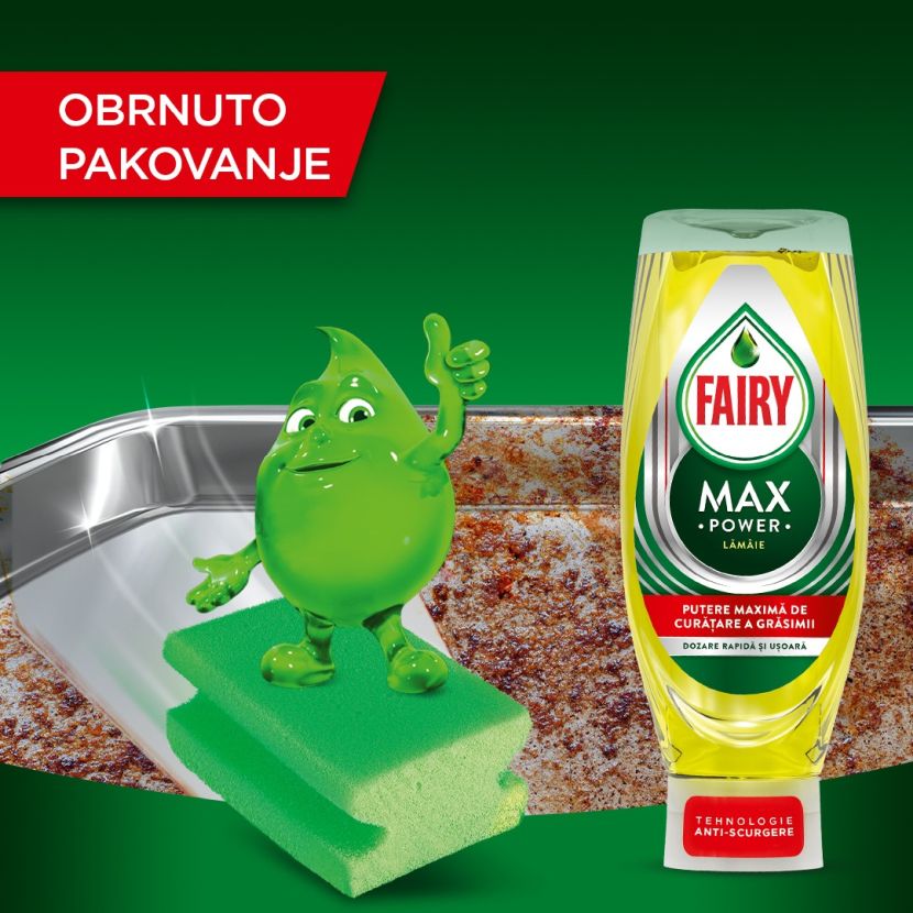 Fairy Max Power - Novi "obrnuti" dizajn pomaže u uštedi vremena i ...